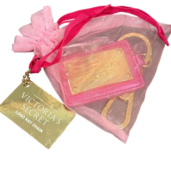 Victoria's Secret | Accessories | Victorias Secret Pink Logo Keychain ...